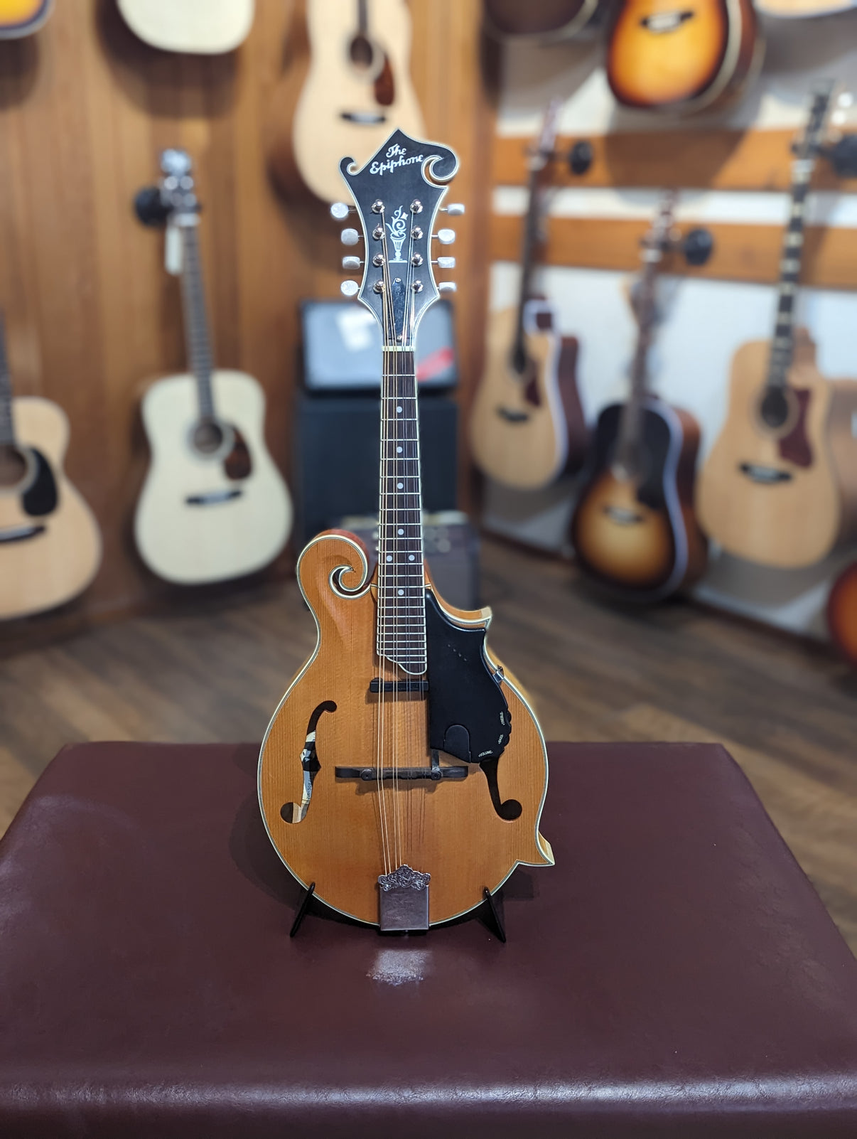 Epiphone MM-50E Acoustic/Electric F-Style Mandolin (2014) – Acoustic ...