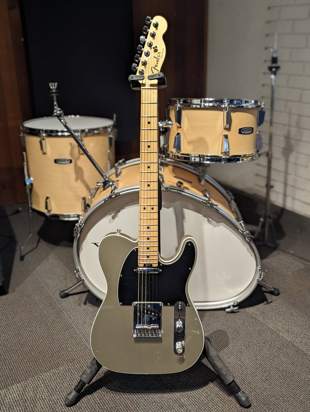 Fender American Elite Telecaster - Champagne (2018) – Acoustic Music Shop