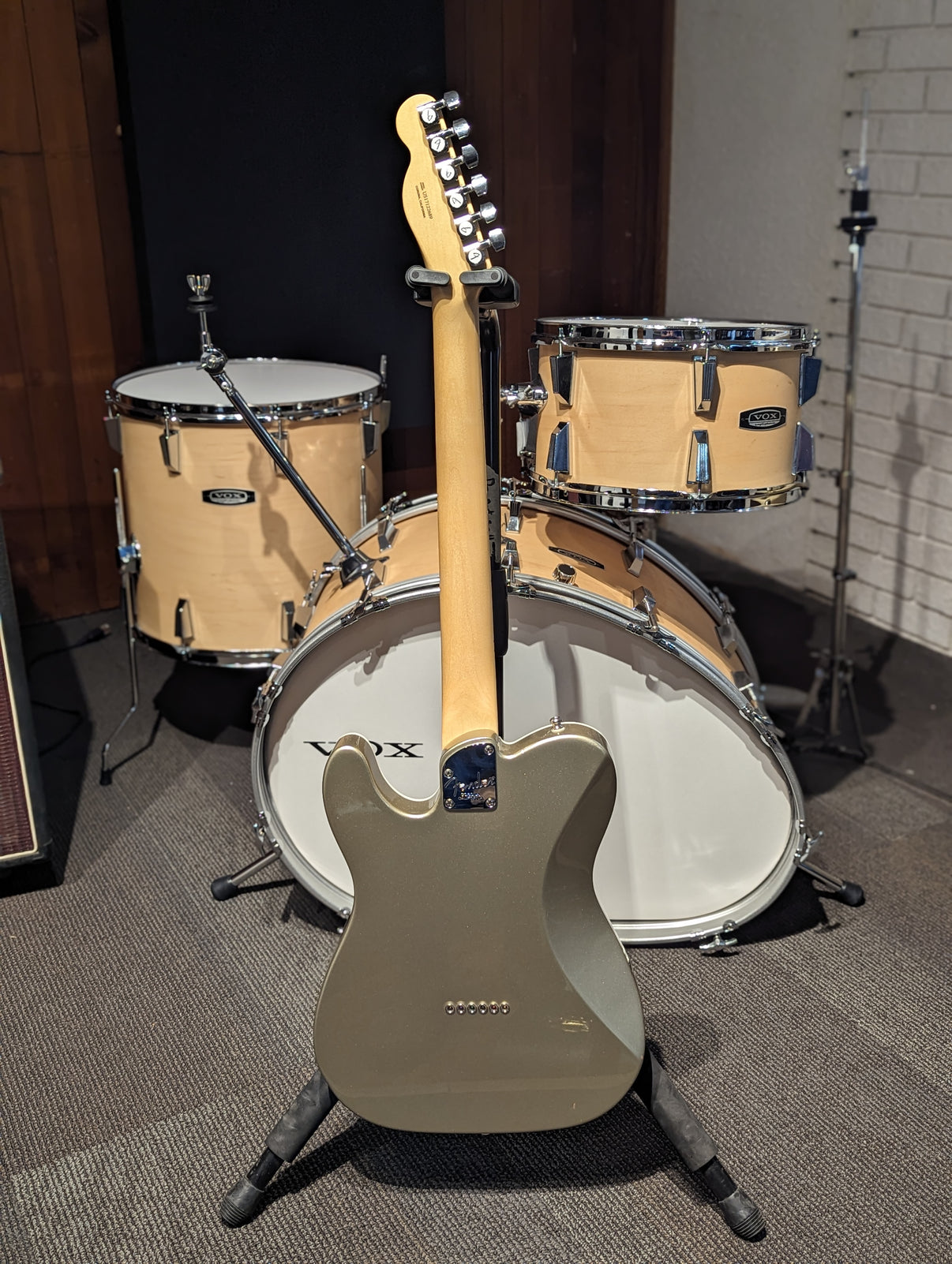 Fender American Elite Telecaster - Champagne (2018) – Acoustic Music Shop
