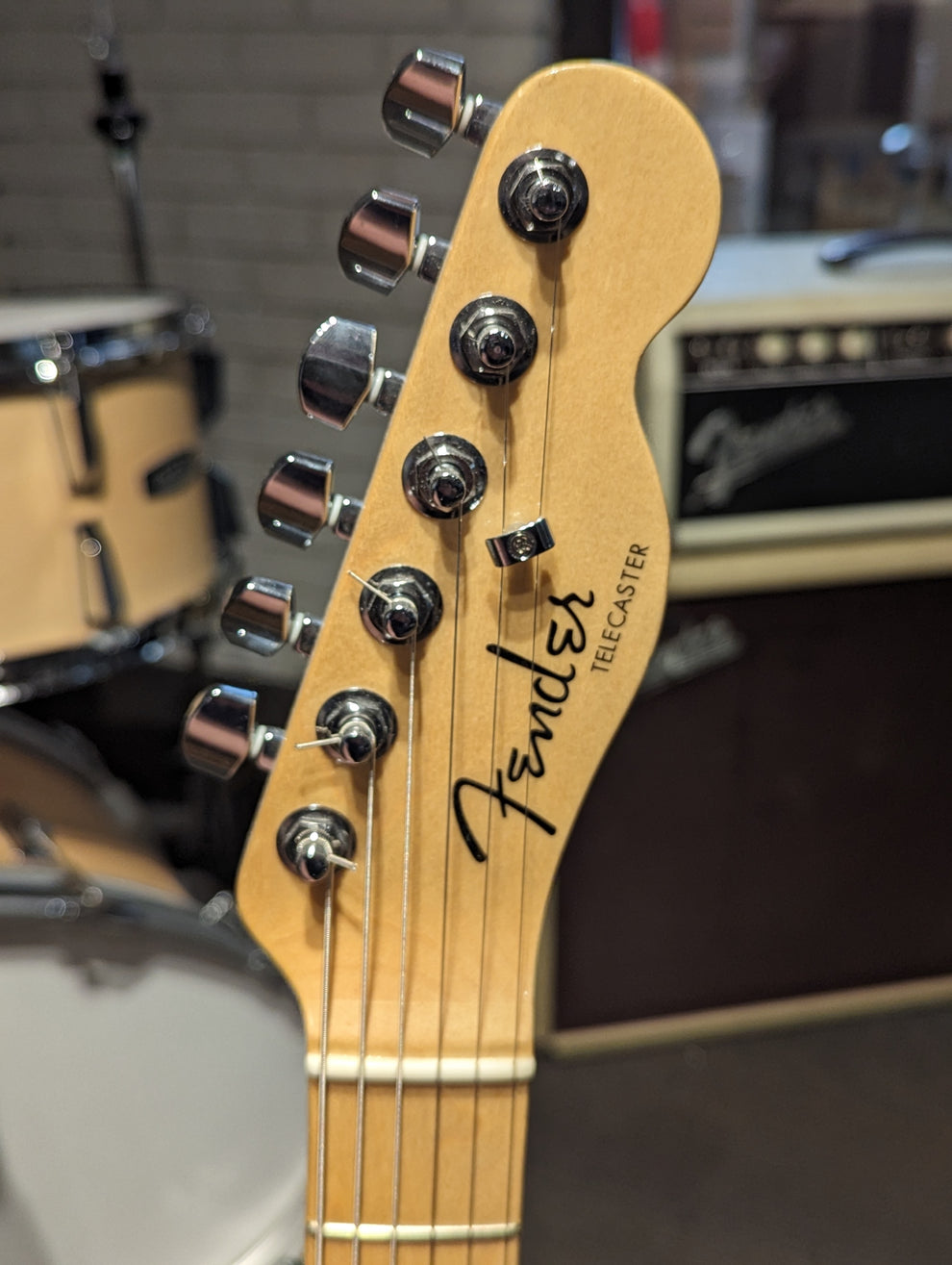 Fender American Elite Telecaster - Champagne (2018) – Acoustic Music Shop