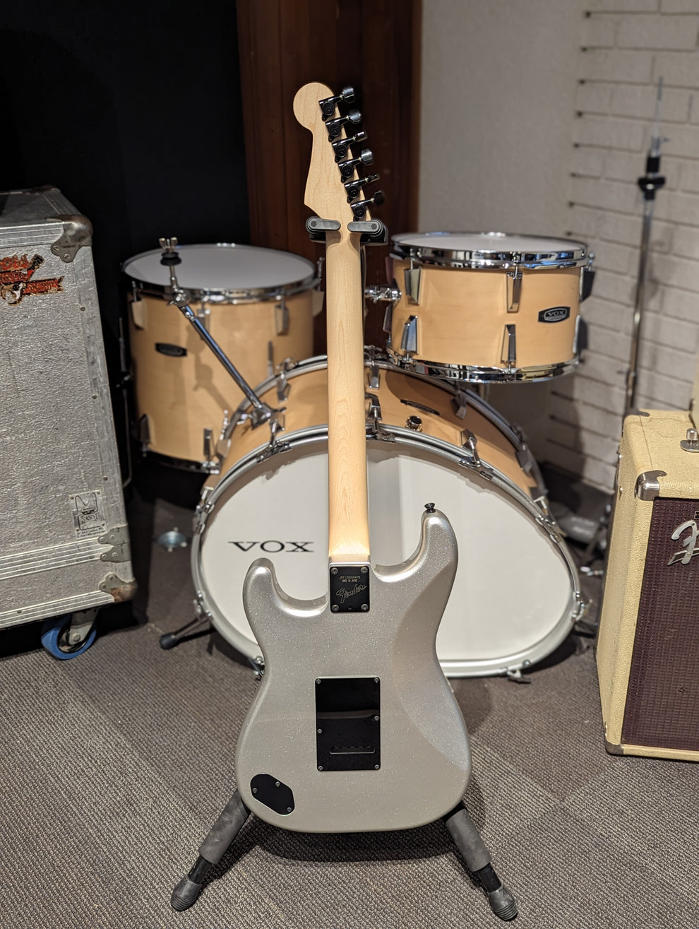 Fender MIJ Boxer Series Stratocaster HH w/Gig Bag - Inca Silver (2020 ...