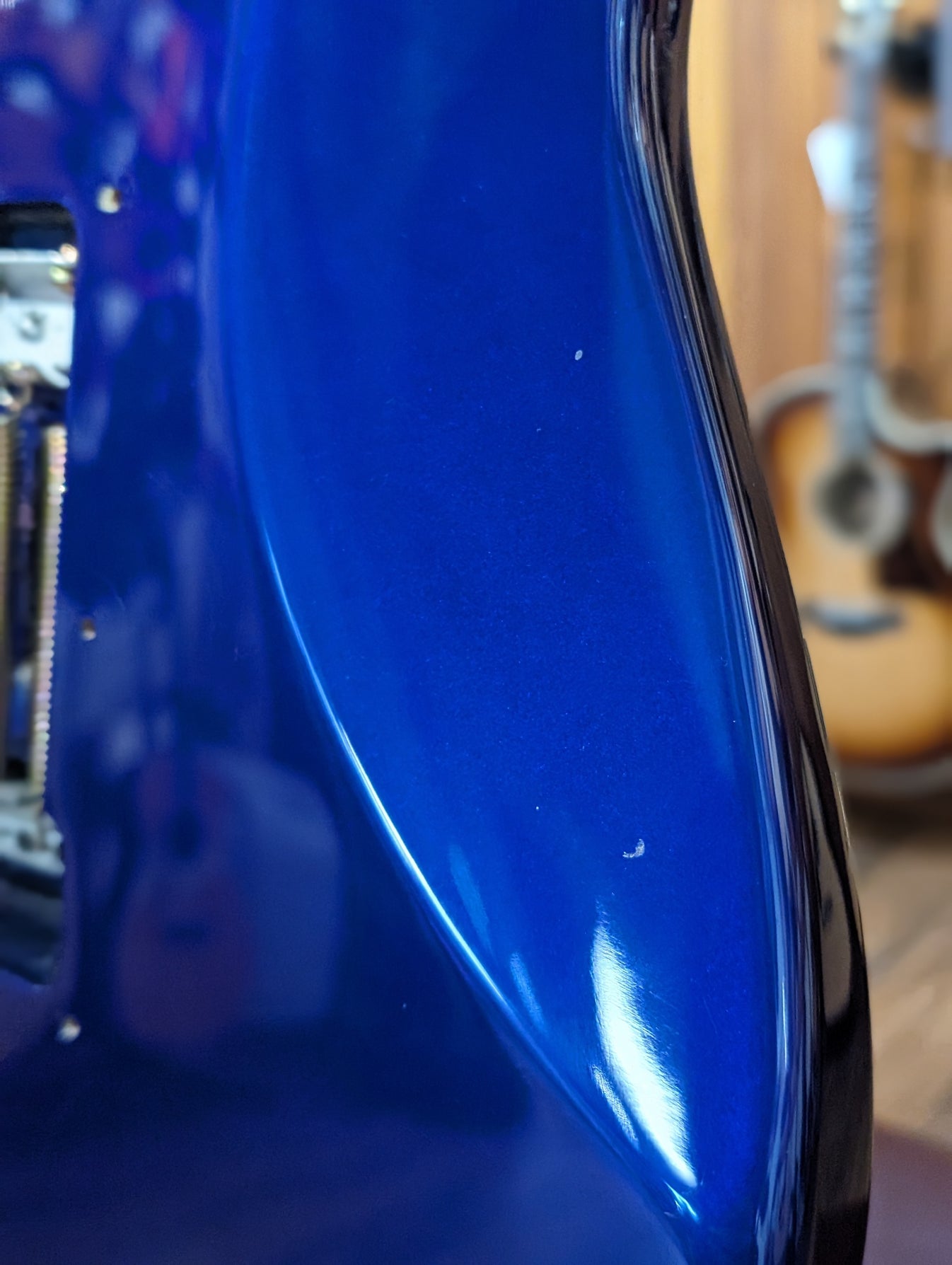 Squier Affinity Stratocaster - Metallic Blue (2005) – Acoustic Music Shop