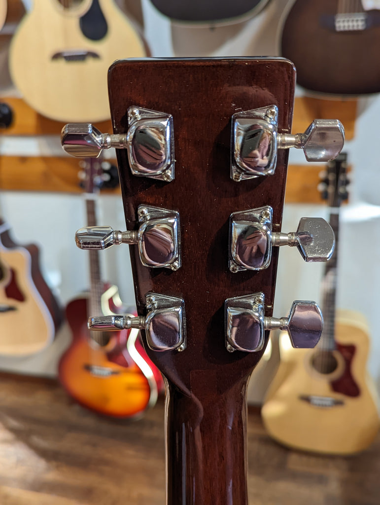 Mann AJ-205 OM Style Mahogany Acoustic Guitar w/Vintage Case (1980's ...