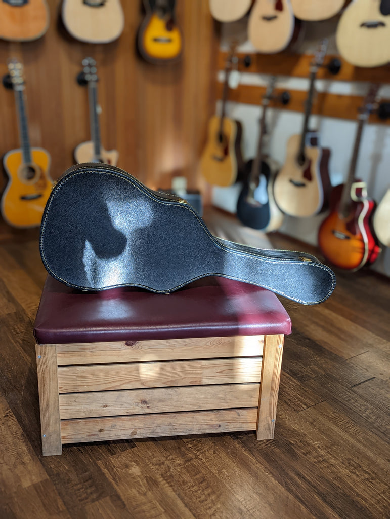 Mann AJ-205 OM Style Mahogany Acoustic Guitar w/Vintage Case (1980's ...