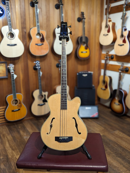 Samick HFB590 Acoustic/Electric Bass w/Hardshell Case (1992) – Acoustic ...